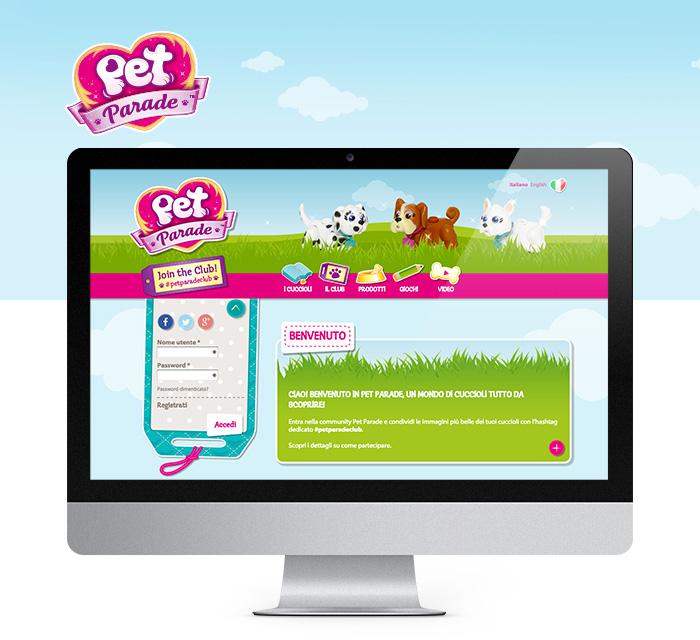 Pet Parade: web interattivo e social oriented | Netdream